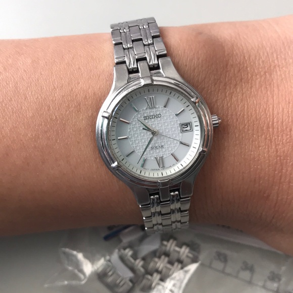 Seiko | Accessories | Seiko Solar Water Resist 3m Hardlex Crystal Watch ...